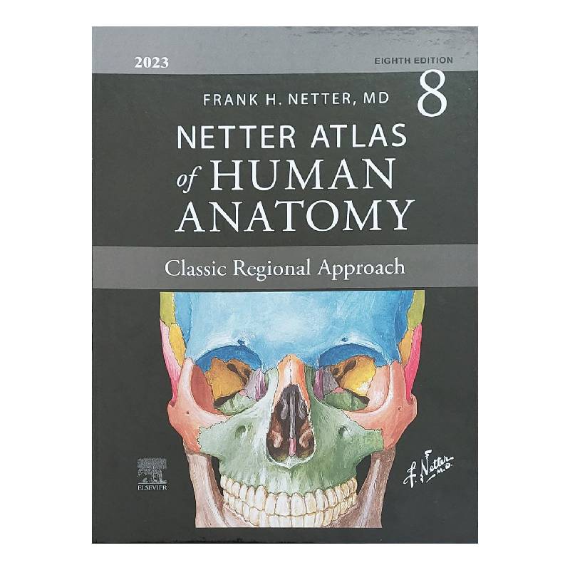 قیمت و خرید کتاب 2023 Atlas of Human Anatomy Netter 8th Edition (گلاسه ...